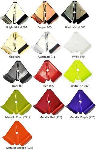 1401 Aluminum Delta Buzz Blades (5pk)