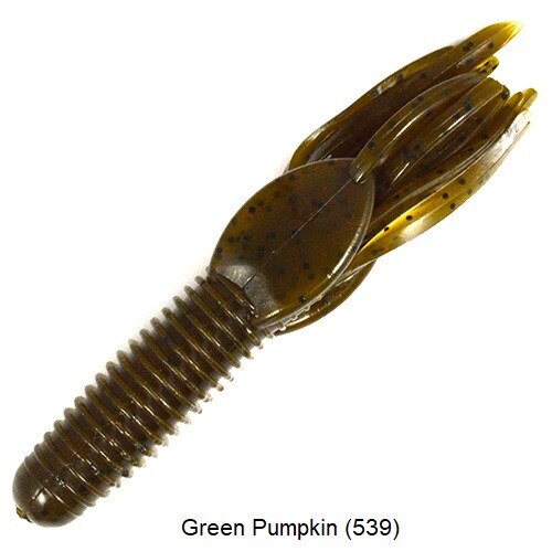 2626 4" Ribbed Craw Tubes (5pk)