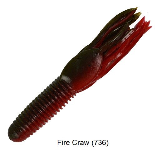 4" Ribbed Craw Tubes (5pk)