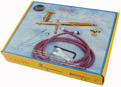 3106 Talon Double Action Gravity Feed Airbrush Set