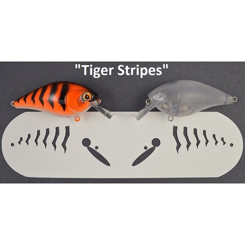 3201 Crankbait Lure Pattern Stencils