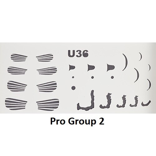 3203 Universal Lure Decorating Stencils