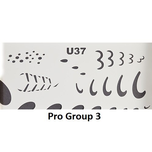 3203 Universal Lure Decorating Stencils