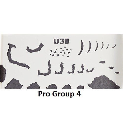 3203 Universal Lure Decorating Stencils