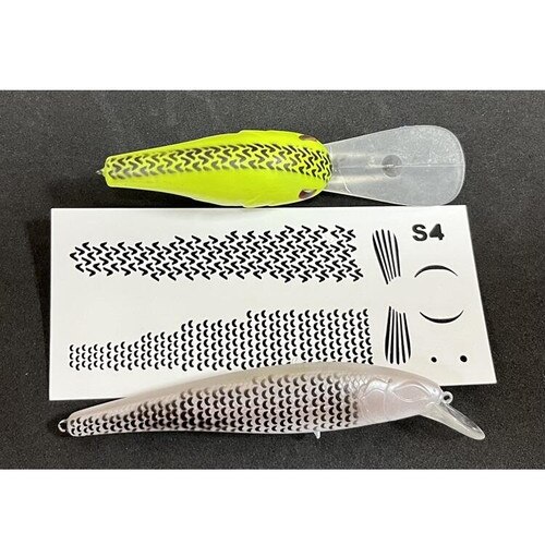 3207 Scale Pattern Stencils