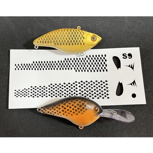 3207 Scale Pattern Stencils