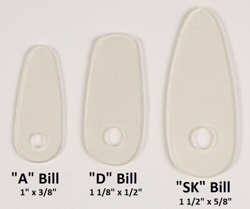 4049 Scrounger Jig Bills (5pk)