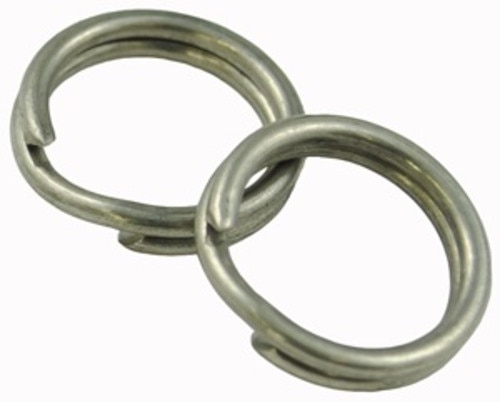 4101 Stainless Steel Split Rings (25pk)