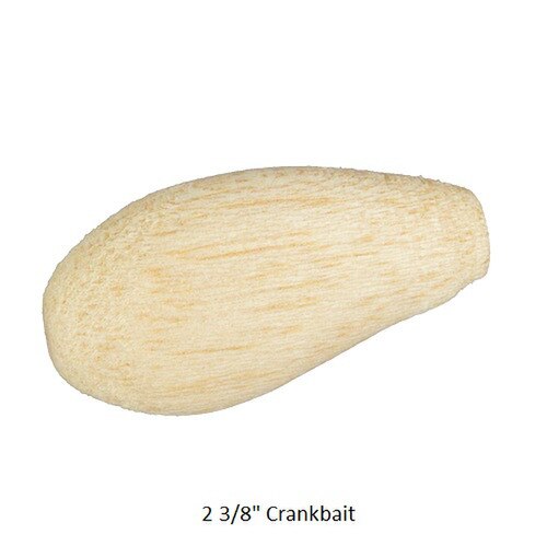 8260 Balsa Wood Lure Bodies