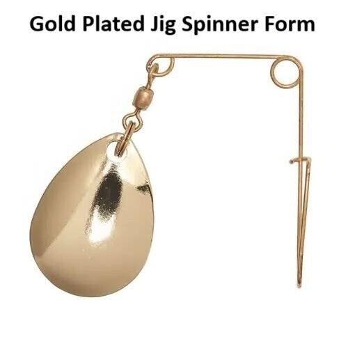 These jig spinners are perfect for crappie and smaller bass. Made with ...
