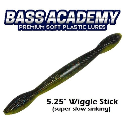 BA307 Bass Academy 5.25" Wiggle Stick (7pk)