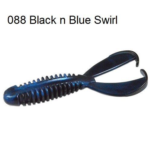 BA329 Bass Academy Custom-Crafted Turbo Tails Craws 2.75", 3.5" & 4" (8pk)