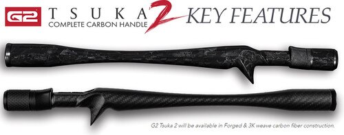 R3350 TSUKA 2 Complete Carbon Handles