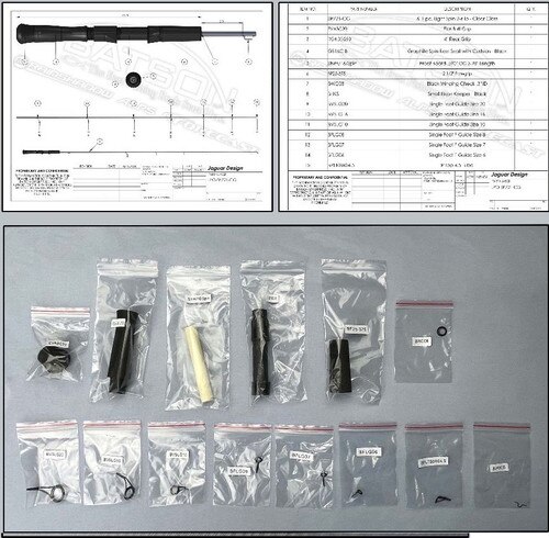 R7120 Batson Rod Kit RX6 Salmon Steelhead Multi Purpose 8'6'' 10-17 lb ...